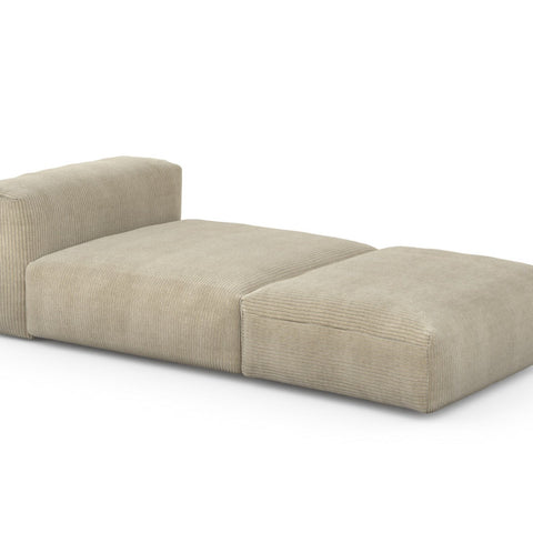 vetsak lounger 220x105 cord velours sand – vetsak®
