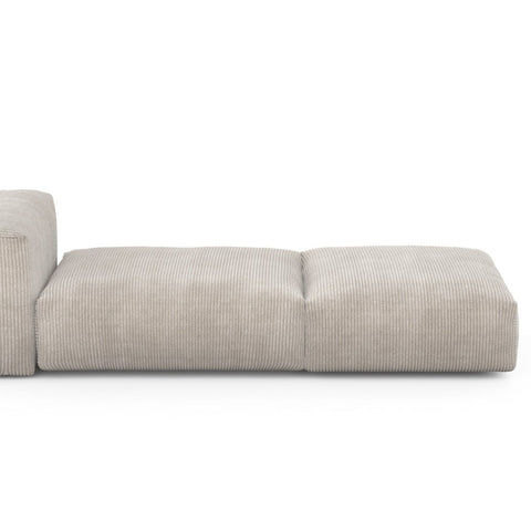 vetsak lounger 220x168 cord velours platinum – vetsak®