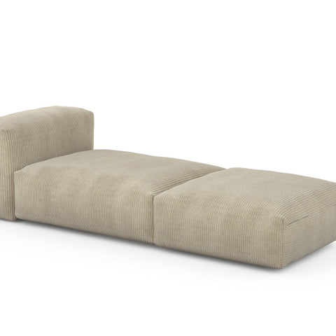 vetsak lounger 220x168 cord velours sand – vetsak®