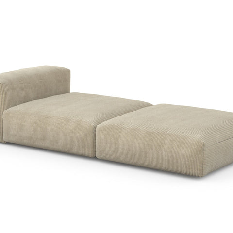 vetsak lounger 241x105 cord velours sand – vetsak®